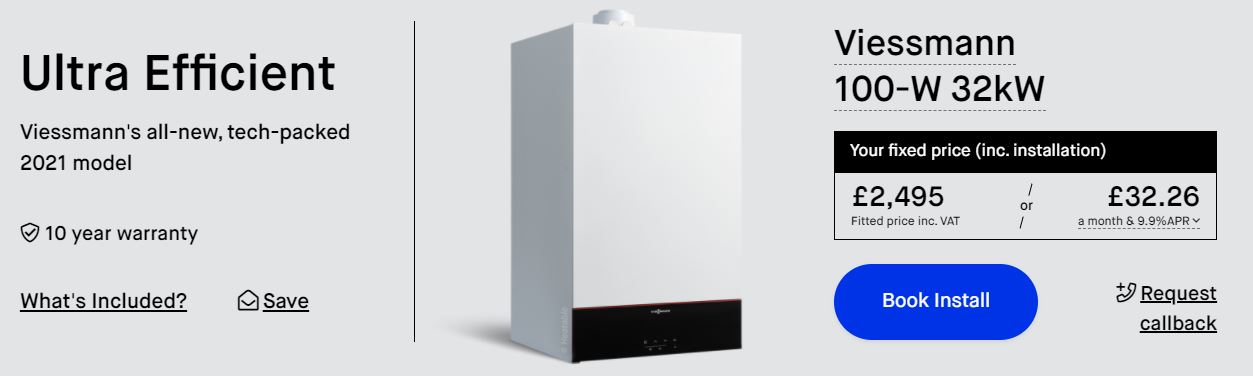 Viessmann Combi Boiler Reviews & Prices - Halt! Where to find deals...